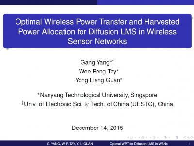 Optimal Wireless Power Transfer and Harvested Power Allocation for Diffusion LMS in Wireless ...